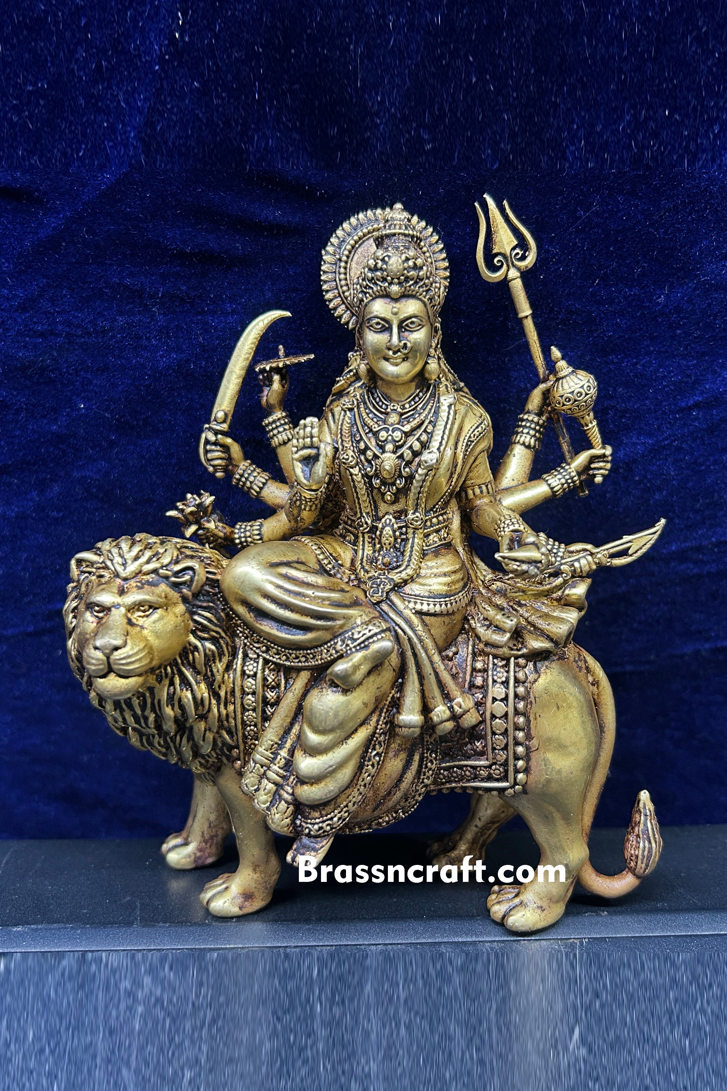 Light Weight Brass Durga Maa – Brassncraft