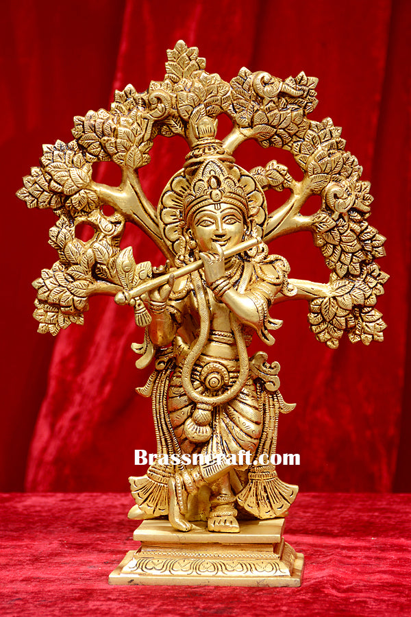 Standing Tree Krishna – Brassncraft