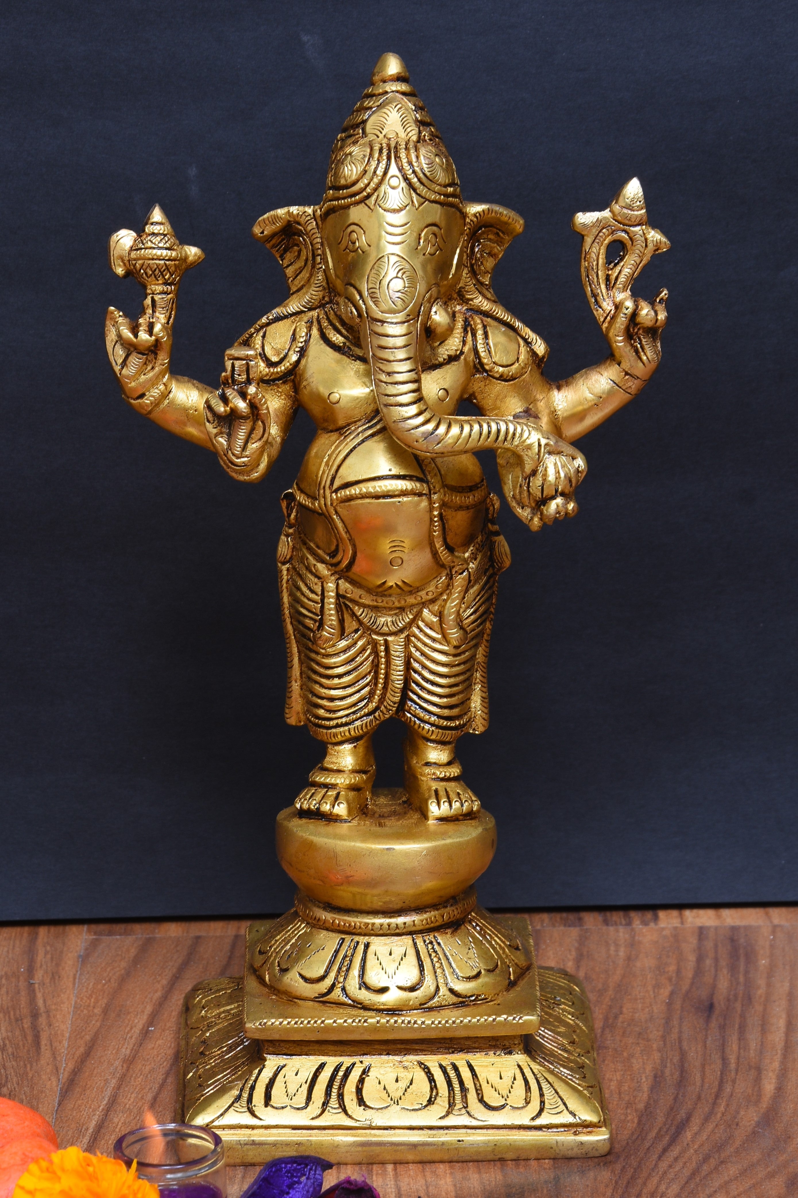 STANDING DOUBLE CHOKI GANESH – Brassncraft