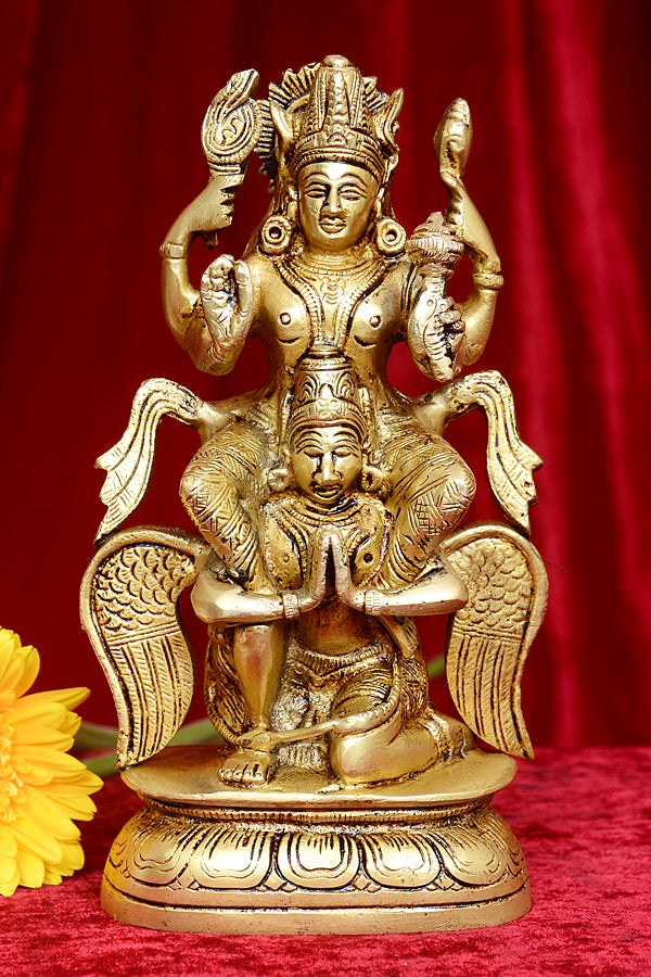 GARUN WITH SITTING LAXMI – Brassncraft